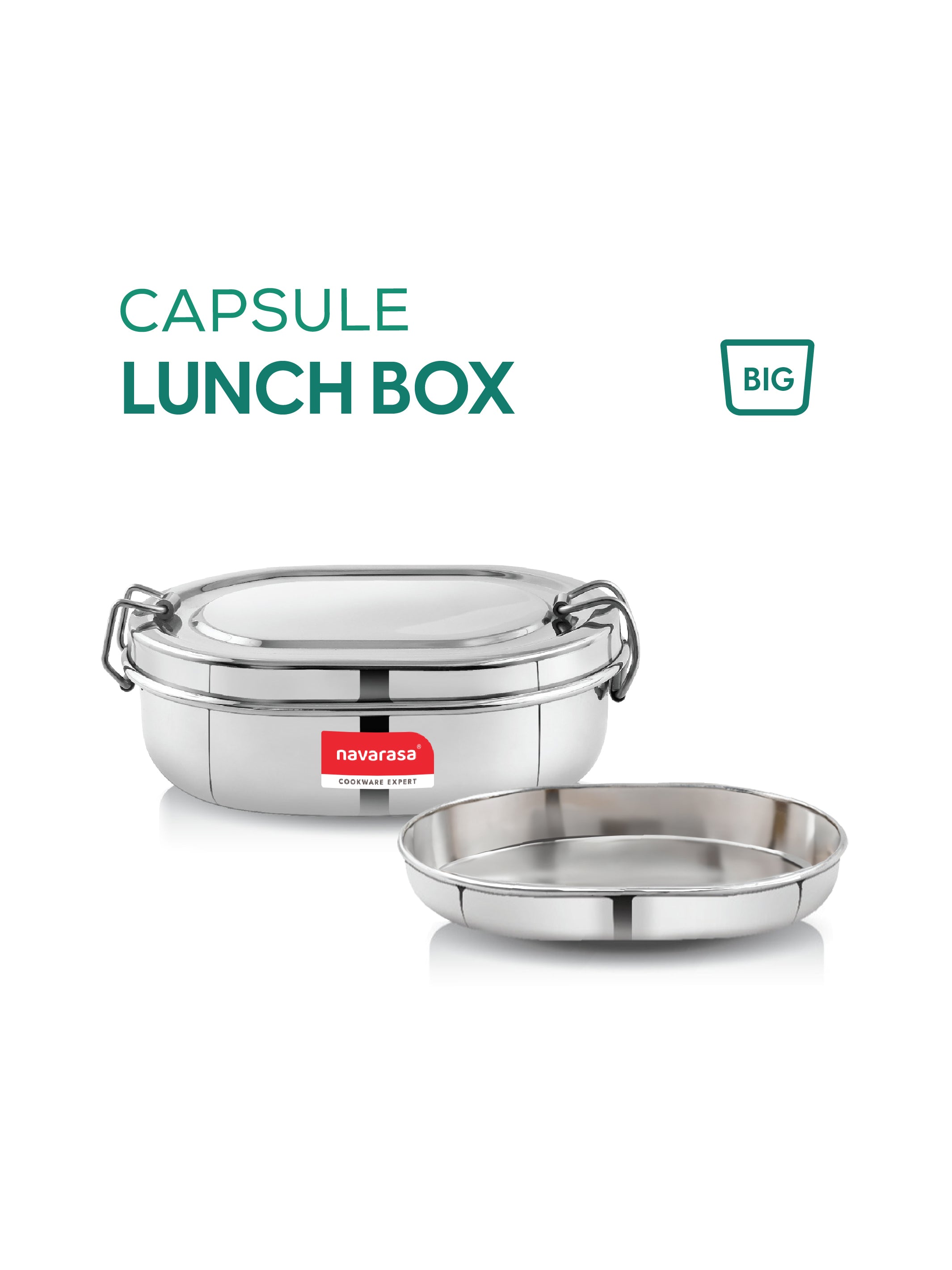 Navarasa Food Pack | Capsule Lunch Box | Stainless Steel | Big ...