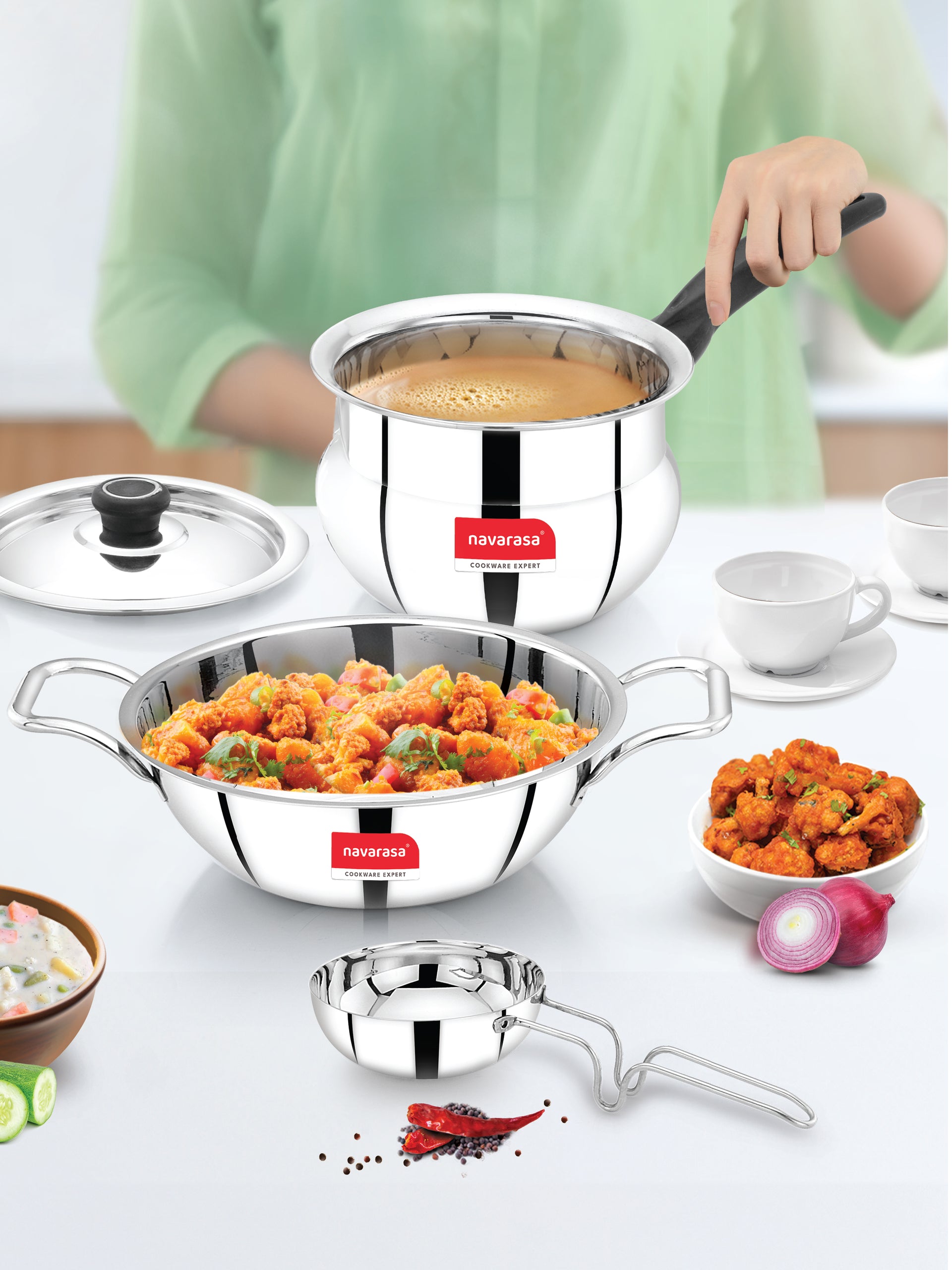 Premium Stainless Steel Cookware & Kitchen Essentials in India ...